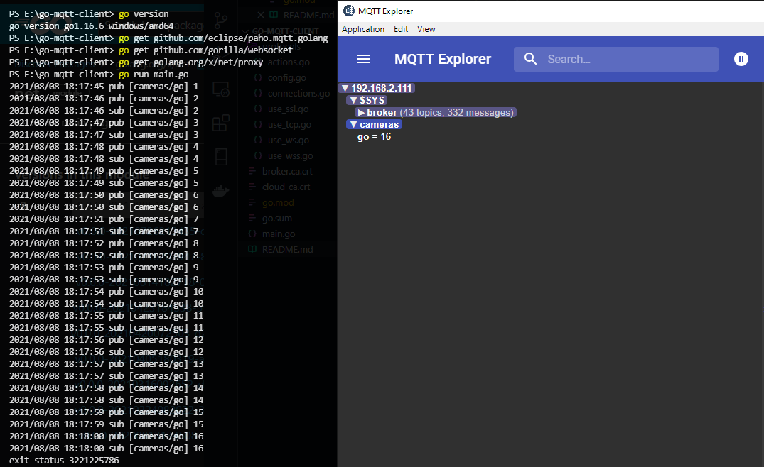Paho MQTT Client With Golang Mike Polinowski